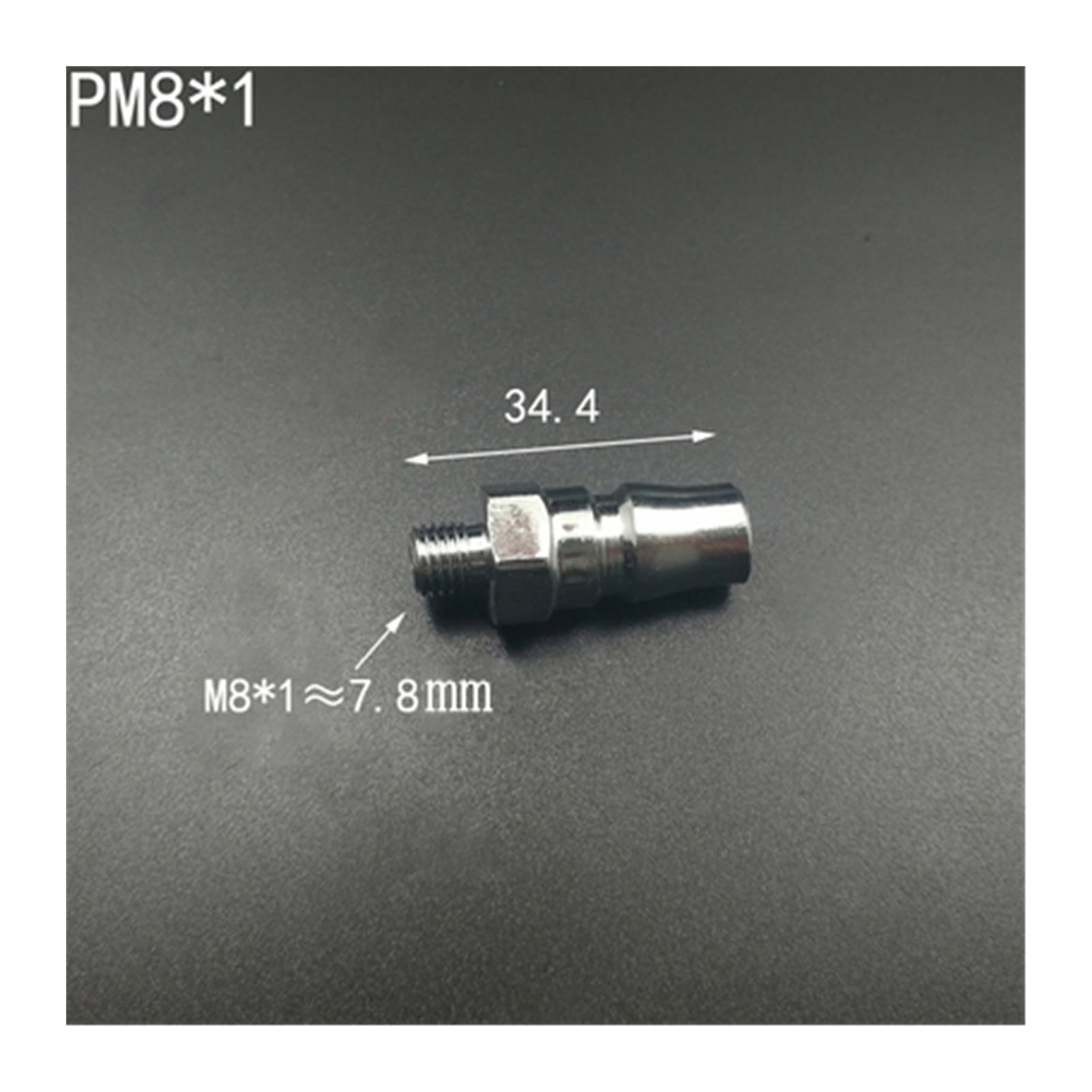 M8 M10 M11 M12 M14 Male Female Metric Thread Pneumatic Fitting C Type ...