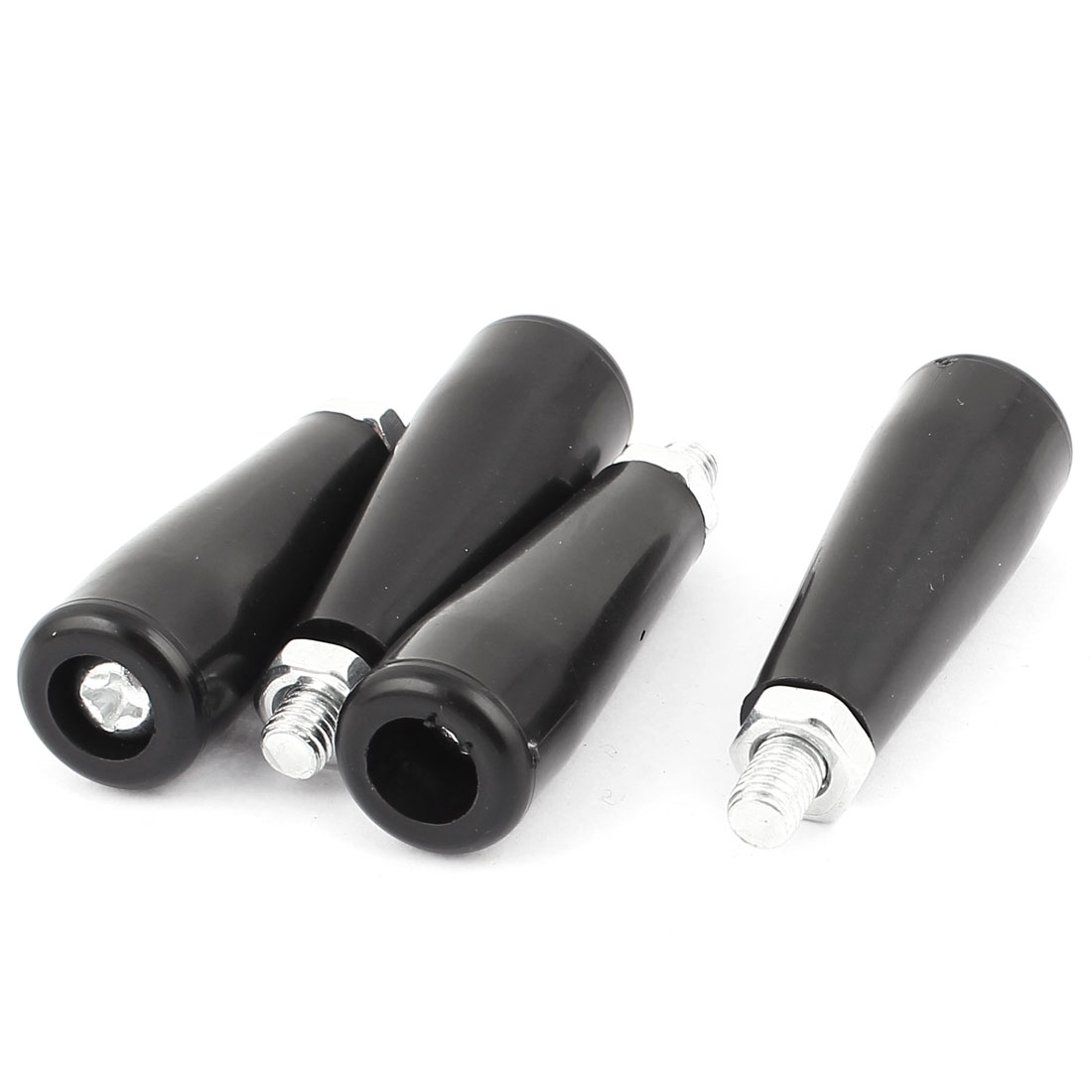 M8 Male Thread Screw On Revolving Handle Hand Grip 4pcs for Milling ...