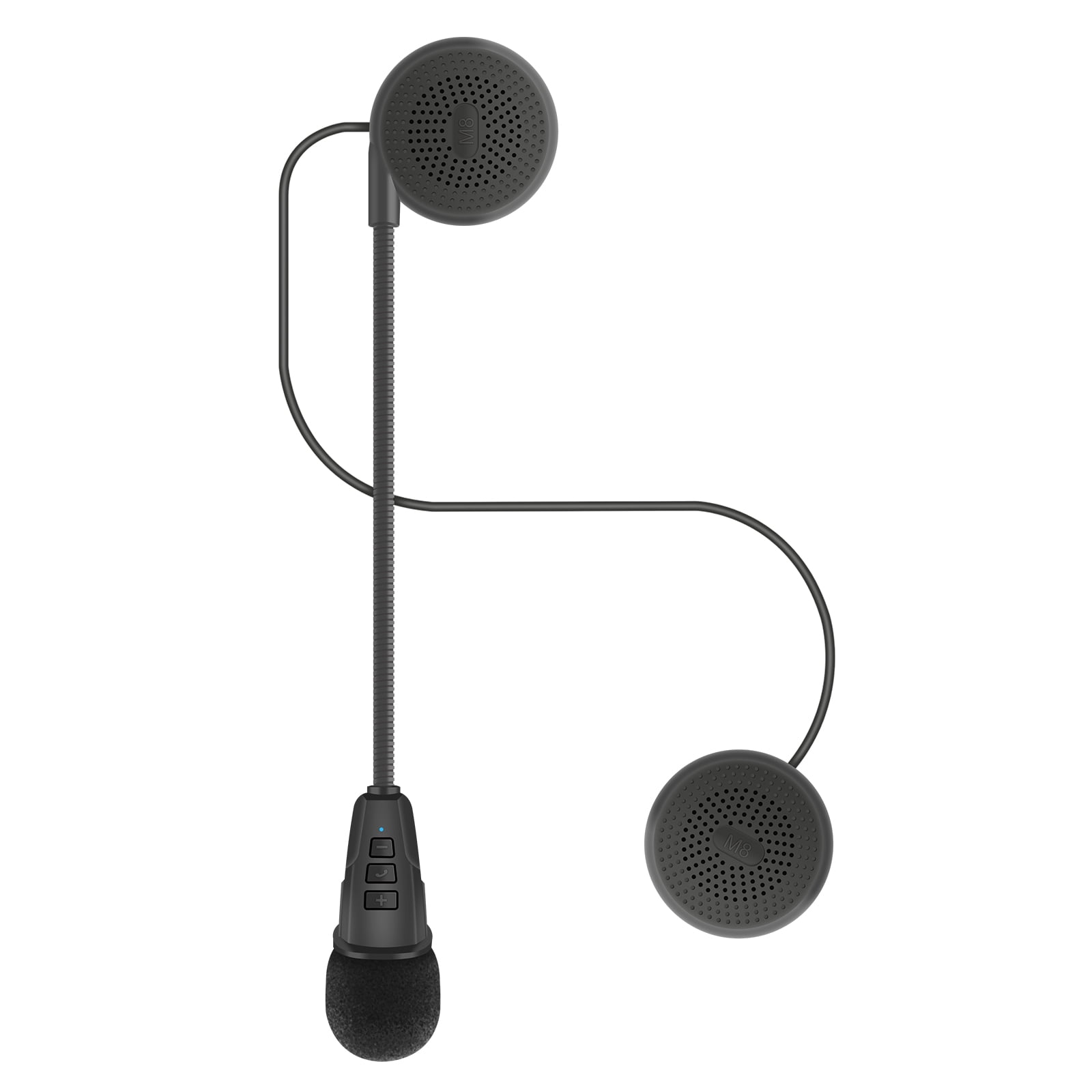 M8 Motorcycle Helmet Headphones Bluetooth-Compatible 5.0 Stereo with ...