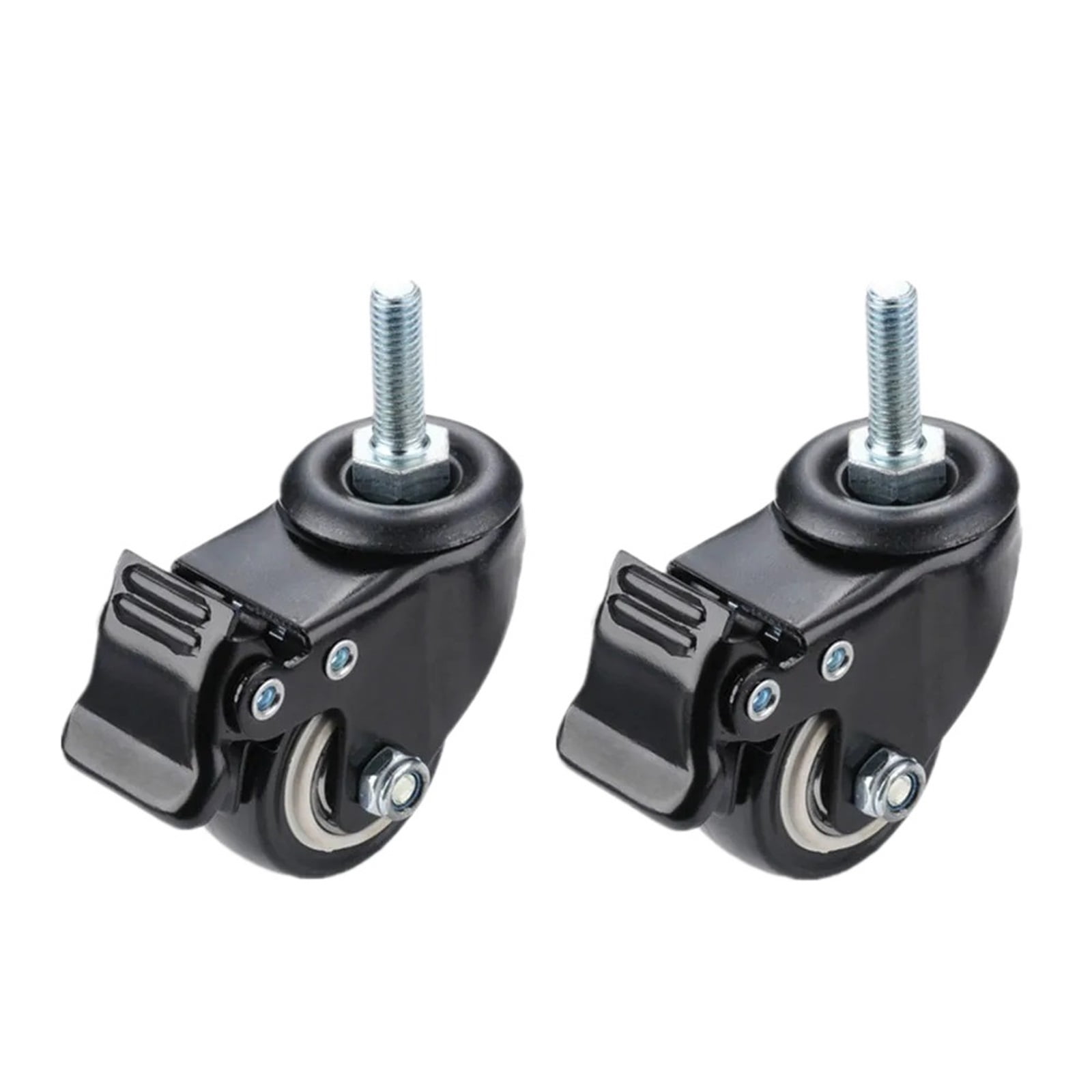 M8 Office Chair Caster Wheels 1.5 Inch Mute Swivel Rubber Caster Wheels ...