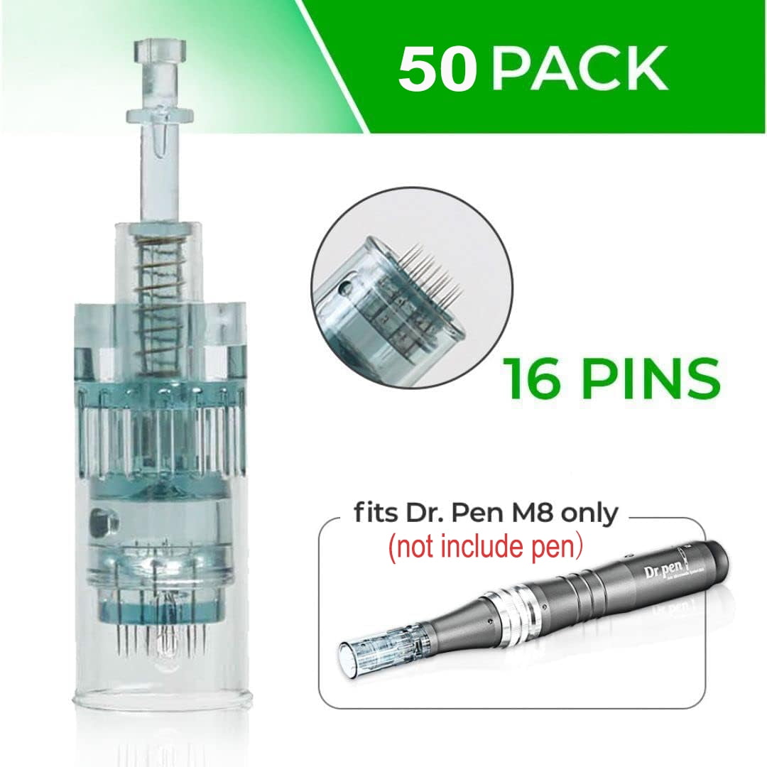 M8 Replacement Cartridges - (50 Pack) - 16 Pins Bayonet Slot ...