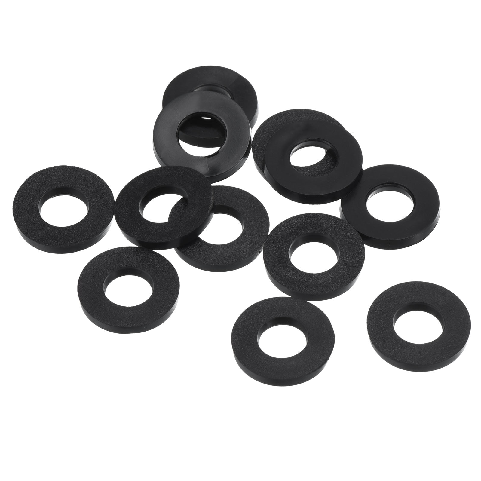 M8 Rubber Flat Washer Assortment, 12 Pack Sealing Spacer Gasket Ring ...