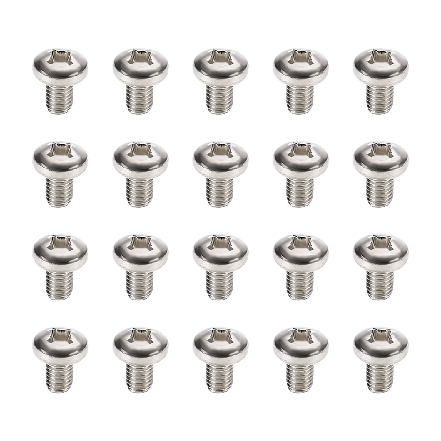 M8 Small TV Wall Mounting Screws, M8-1.25x12mm,Metric, 304 Stainless ...