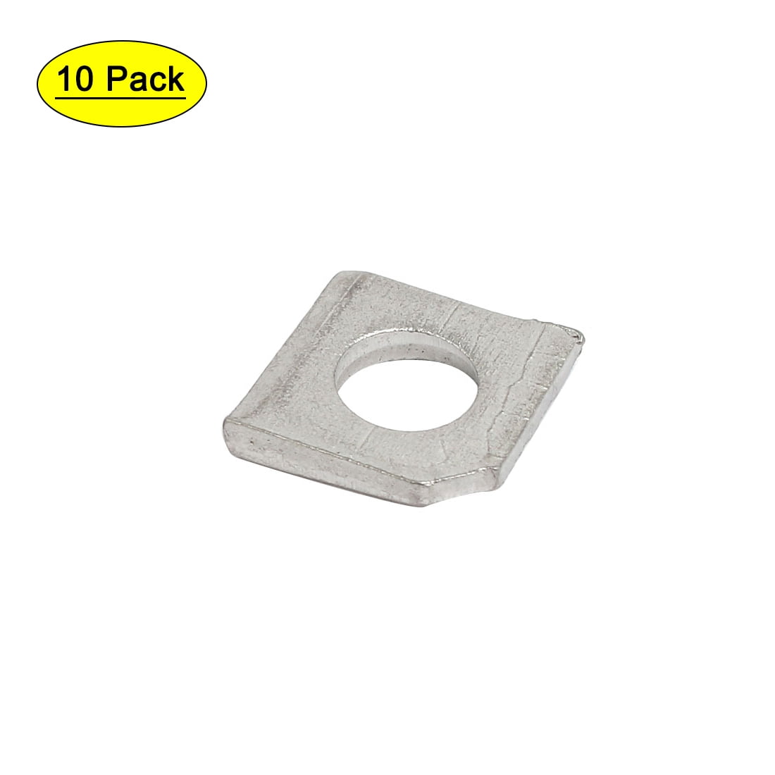 M8 Stainless Steel Industrial Square Locking Bevel Washer Silver Tone 10pcs - Walmart.com