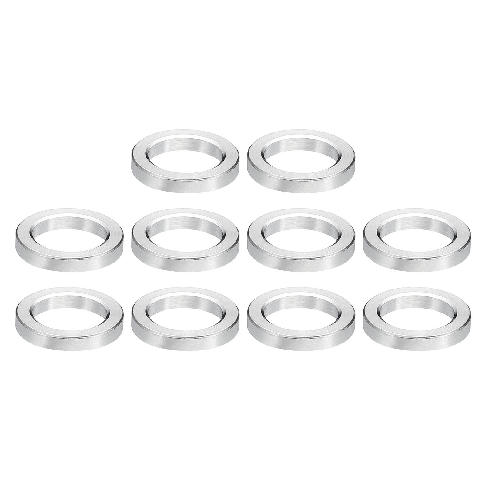 M8 Stainless Steel Spacers, 10Pcs Metal Spacer Stainless Steel 8.2mm ID ...