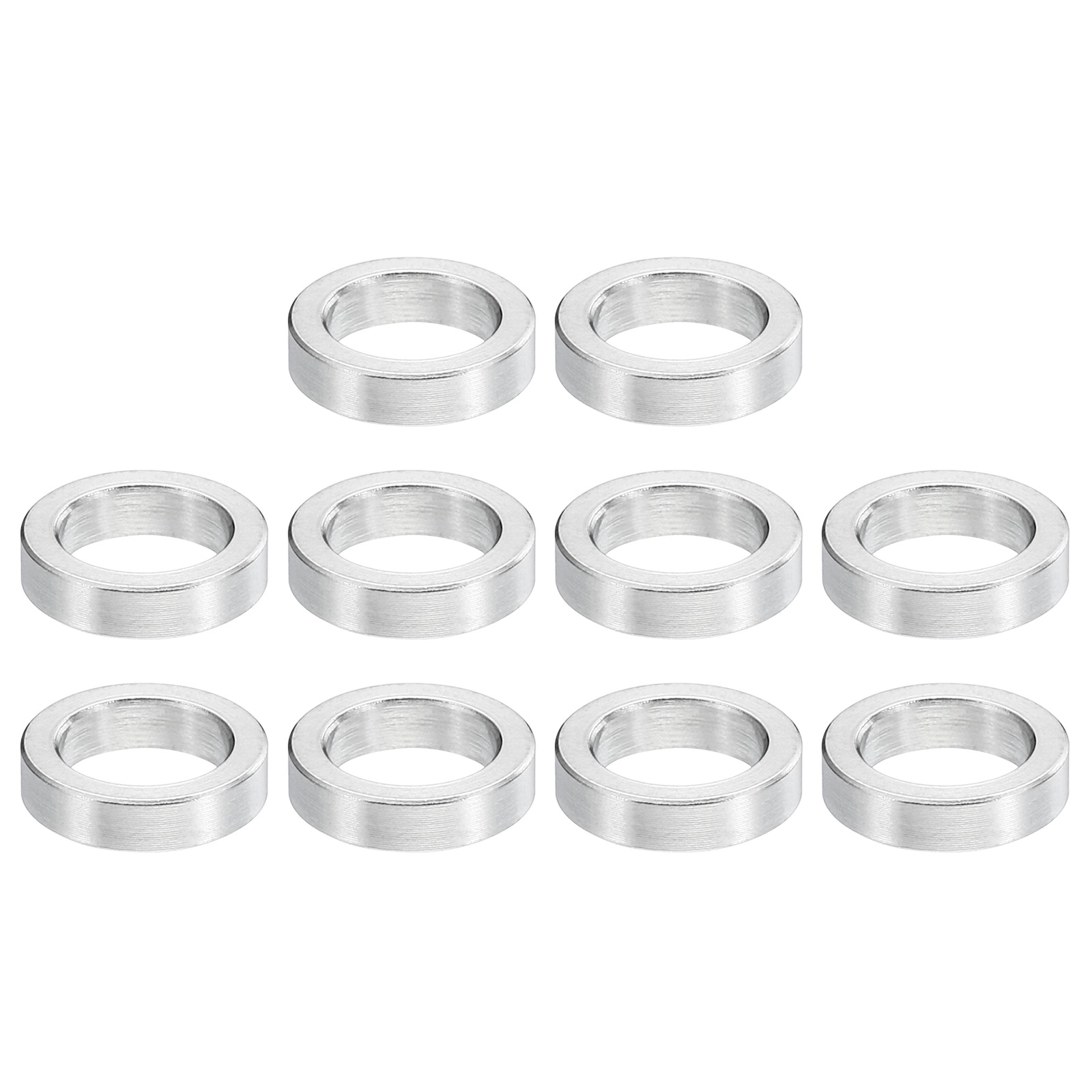 M8 Stainless Steel Spacers, 10Pcs Metal Spacer Stainless Steel 8.2mm ID ...