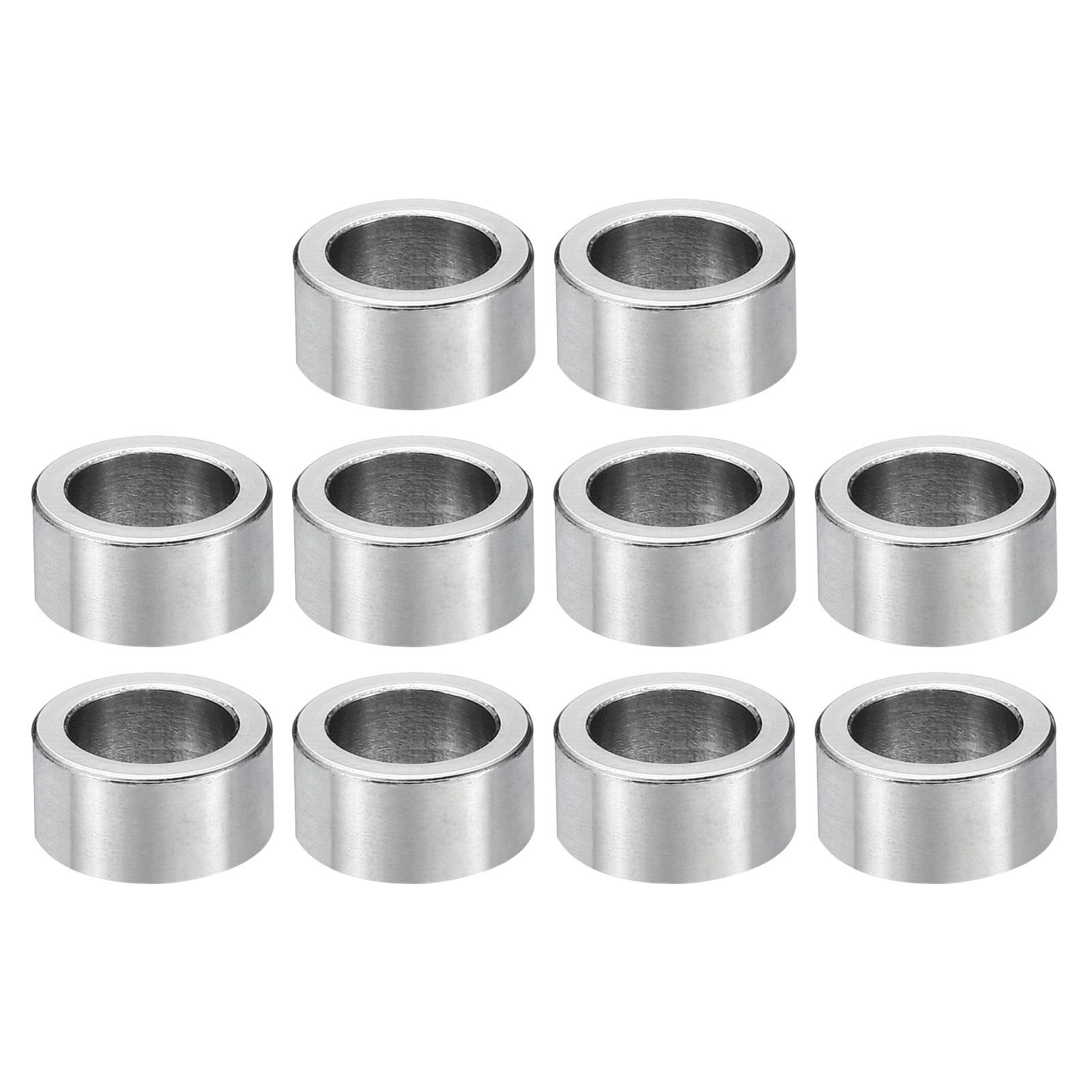 M8 Stainless Steel Spacers, 10Pcs Metal Spacer Stainless Steel 8.2mm ID ...