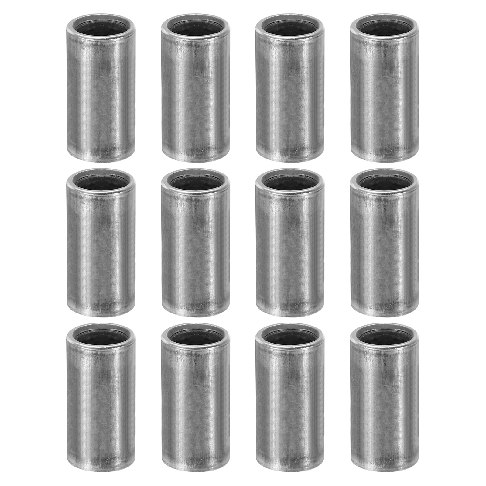 M8 Steel Spacers, 12 Pcs Metal Spacers Steel 8mm ID x 12mm OD x 25mm L ...