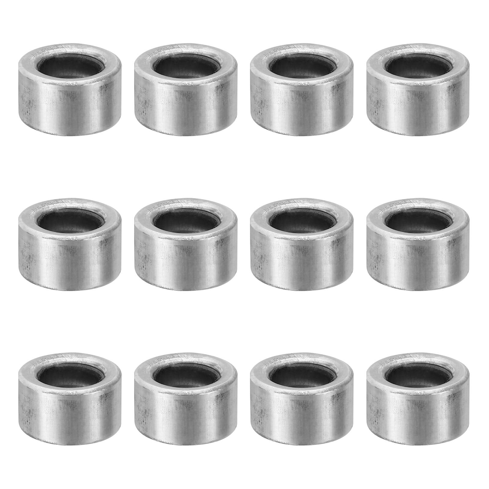 M8 Steel Spacers, 24 Pcs Metal Spacers Steel 8mm ID x 14mm OD x 8mm L ...
