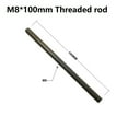 M8 T-Slot Slider T-Track Jig Screw Fixture Rail Accessories Woodworking ...