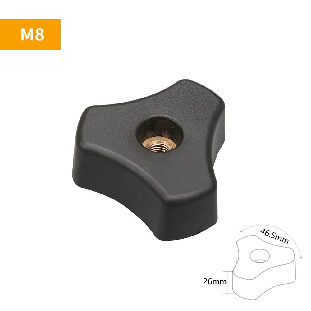 M8 T-Slot Slider T-Track Jig Screw Fixture Rail Accessories Woodworking ...