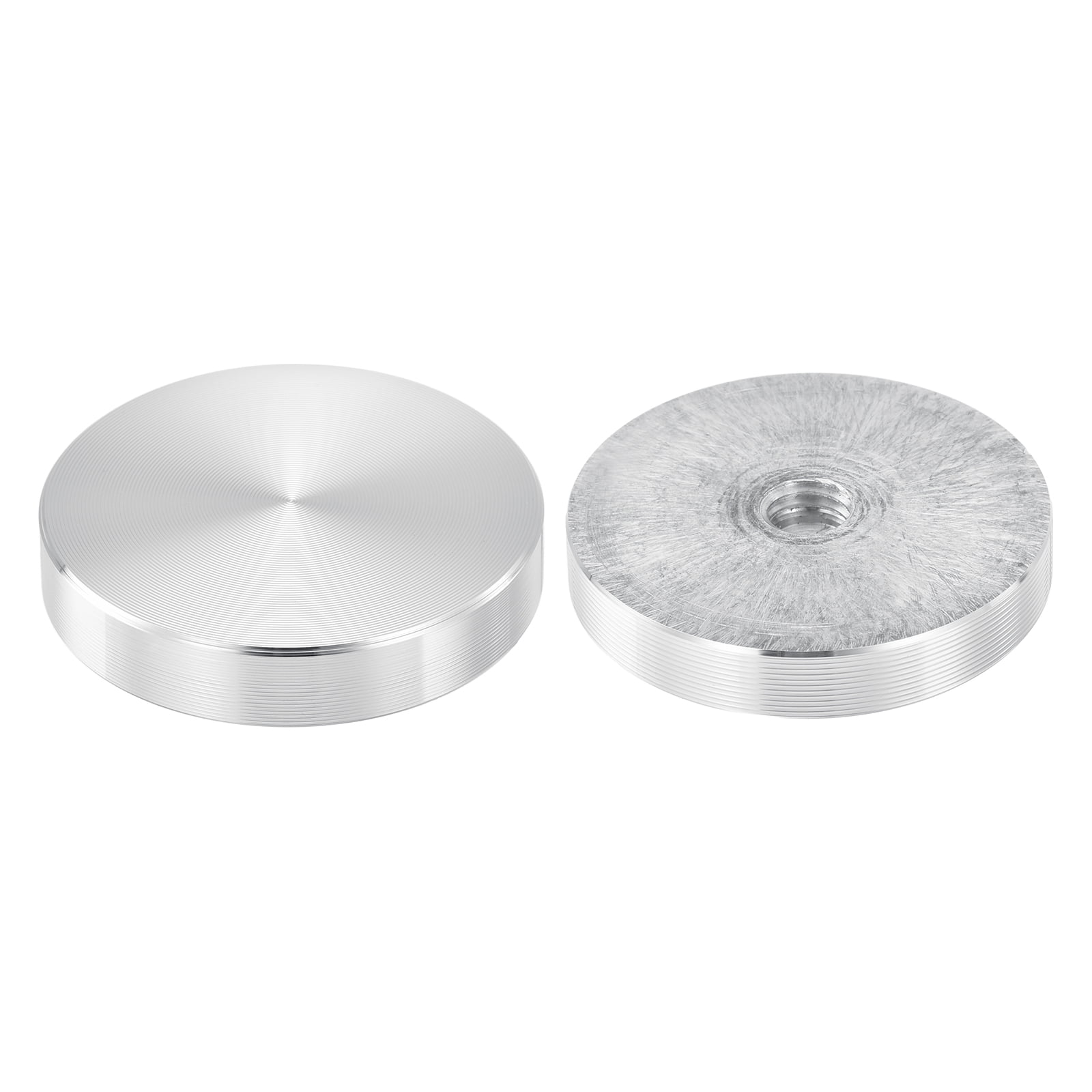 M8 Thread 40mm Diameter Round Shape Aluminum Disc Hardware 2pack ...