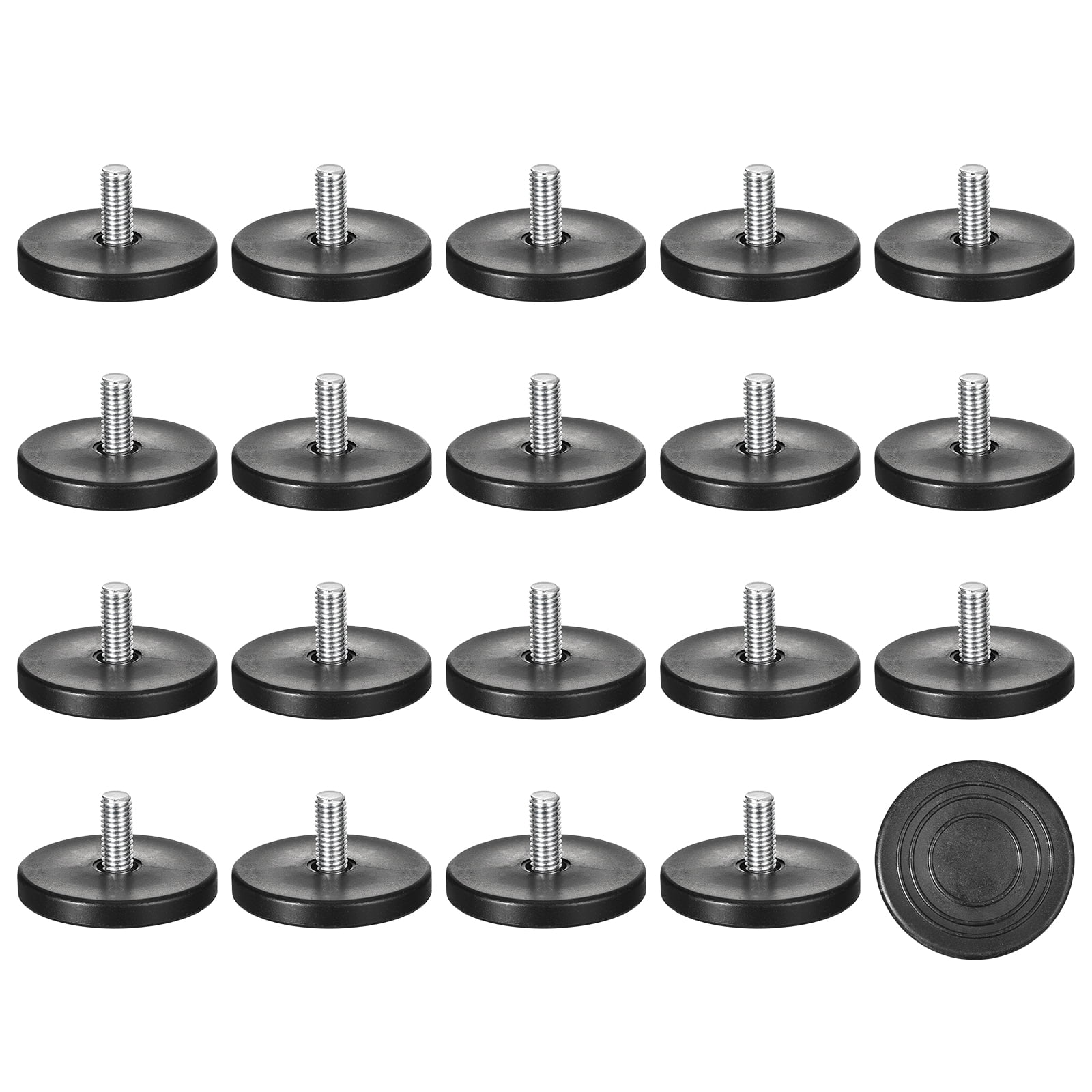 M8 Thread Adjustable Furniture Levelers, 24Pack M8x18mm Furniture ...