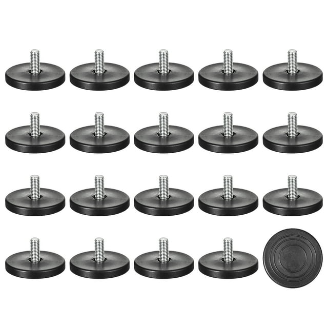 M8 Thread Adjustable Furniture Levelers, 24Pack M8x18mm Furniture ...