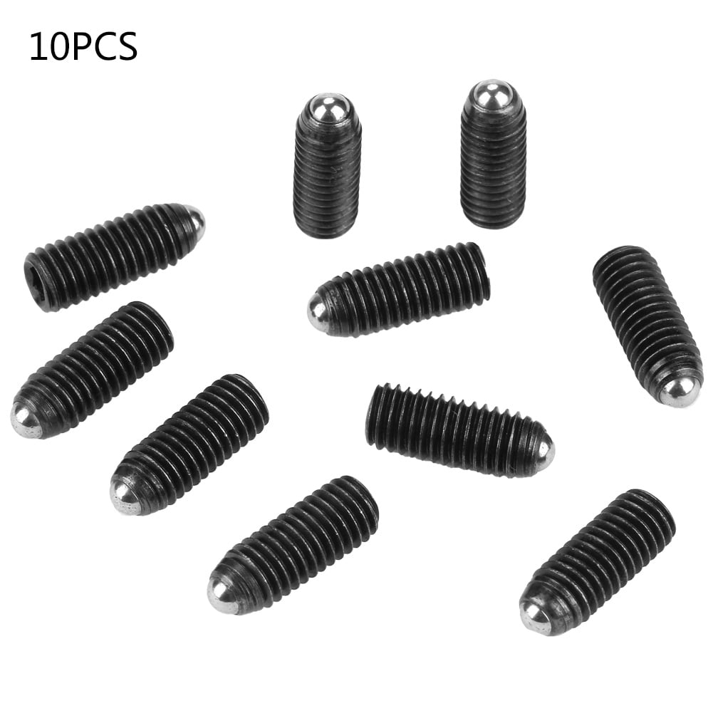 M8 Threaded Hex Socket Carbon Steel Ball Spring Plungers - Sturdy and ...