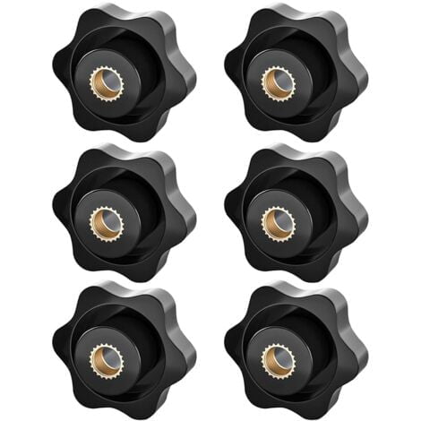 M8 Tightening Knob, Star Nut, Knurled Thread Tightening Knob, M8 ...