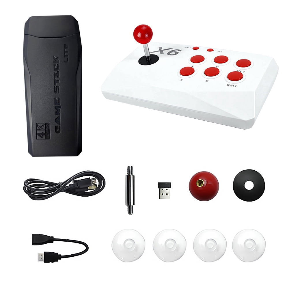 M8-X6 Arcade Video Game Console with Arcade Joystick Built-in 20000 ...