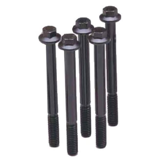 M8 x 1.25 in. x 50 mm Hex Black Oxide Bolts - Pack of 5 - Walmart.com