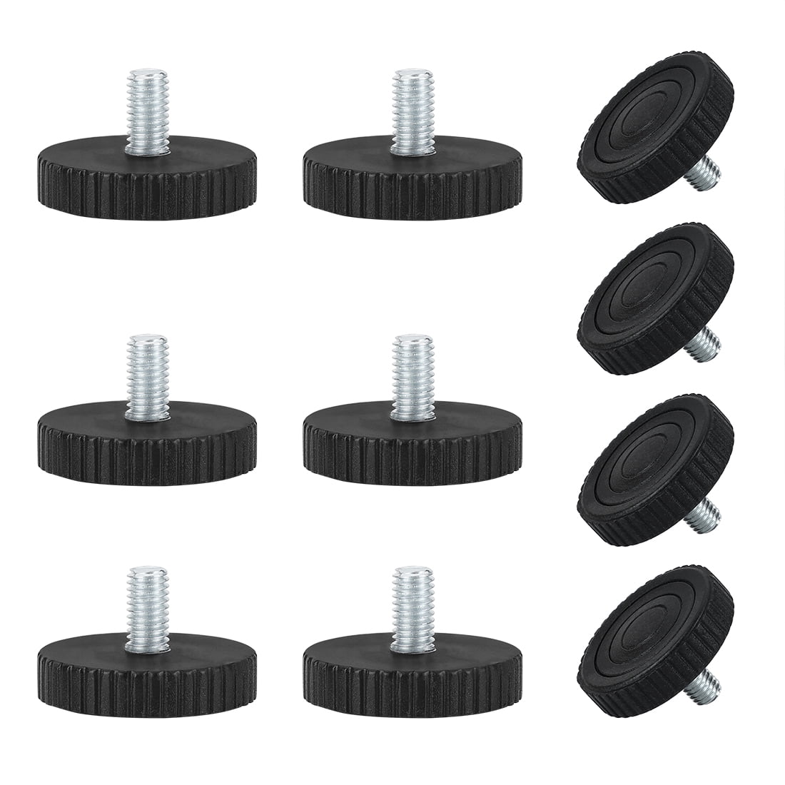 M8 x 15 x 40mm Leveling Feet Adjustable Leveler for House Cabinet Leg ...