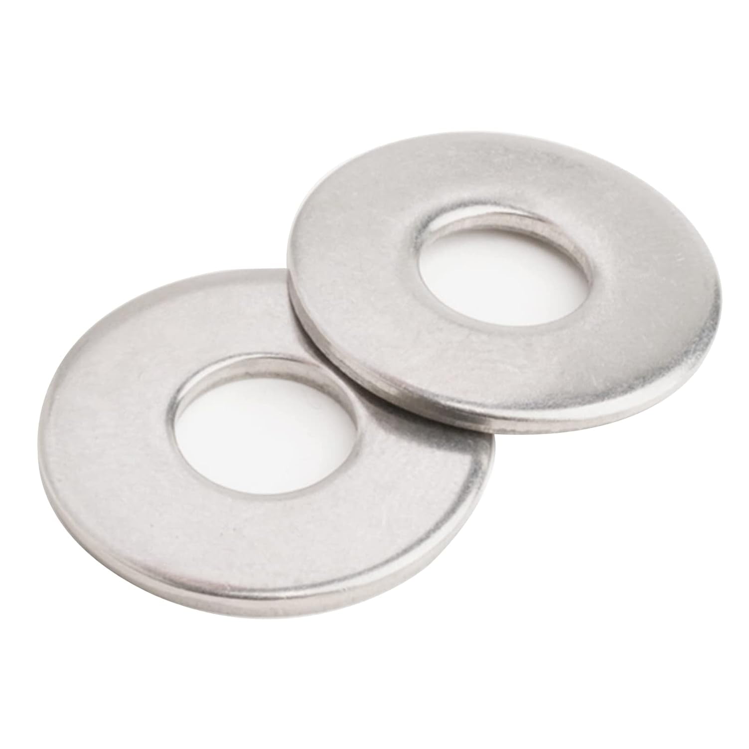 M8 x 16mm OD Flat Washer, 18-8 (304) Stainless Steel Washers Flat ...