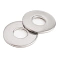 M8 x 16mm OD Flat Washer, 18-8 (304) Stainless Steel Washers Flat ...