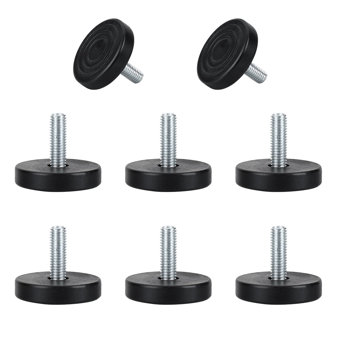 M8 x 25 x 40mm Leveling Feet Adjustable Leveler for House Cabinet Leg ...