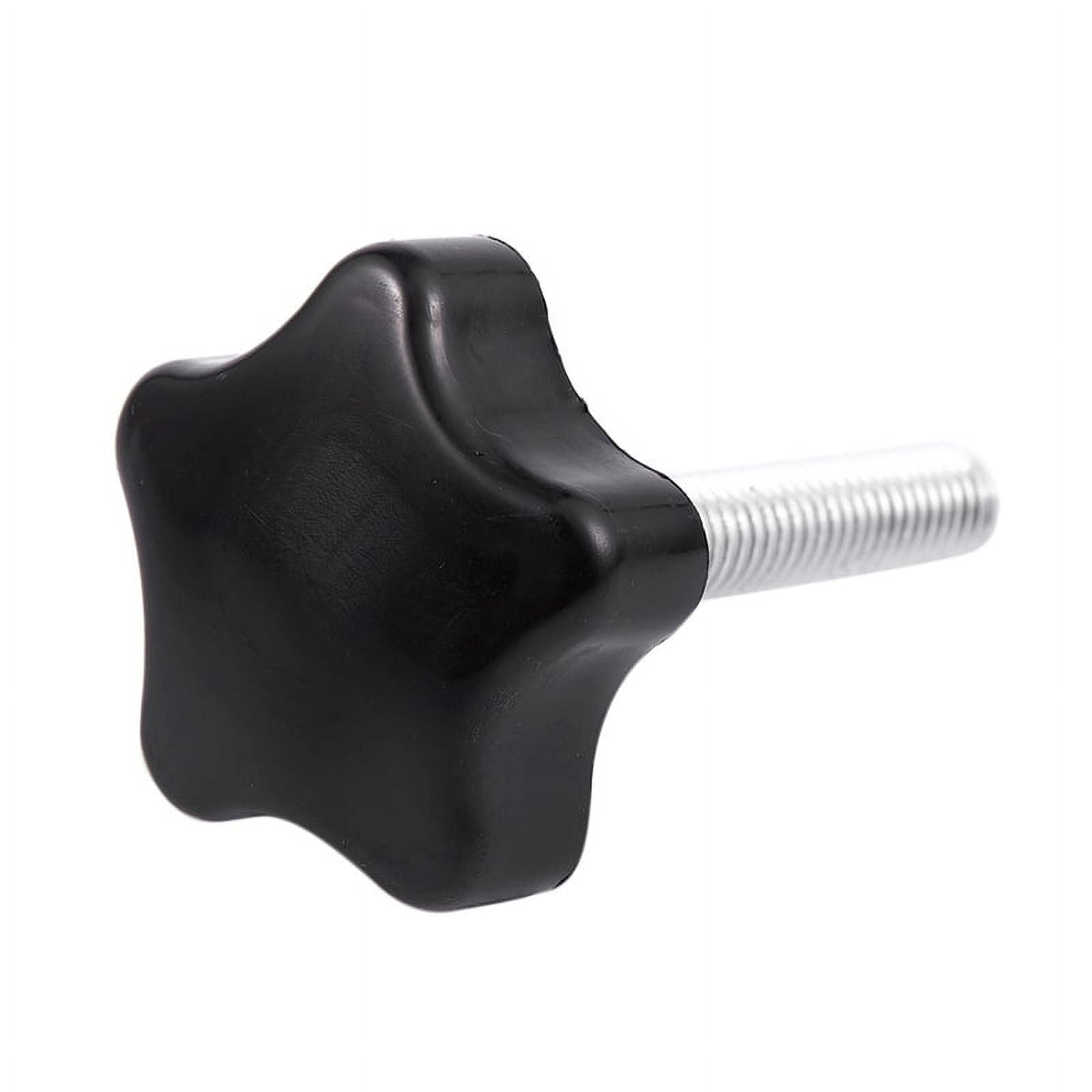 M8 x 40mm Screws Star Wing screw Clamp knob handle black - Walmart.com