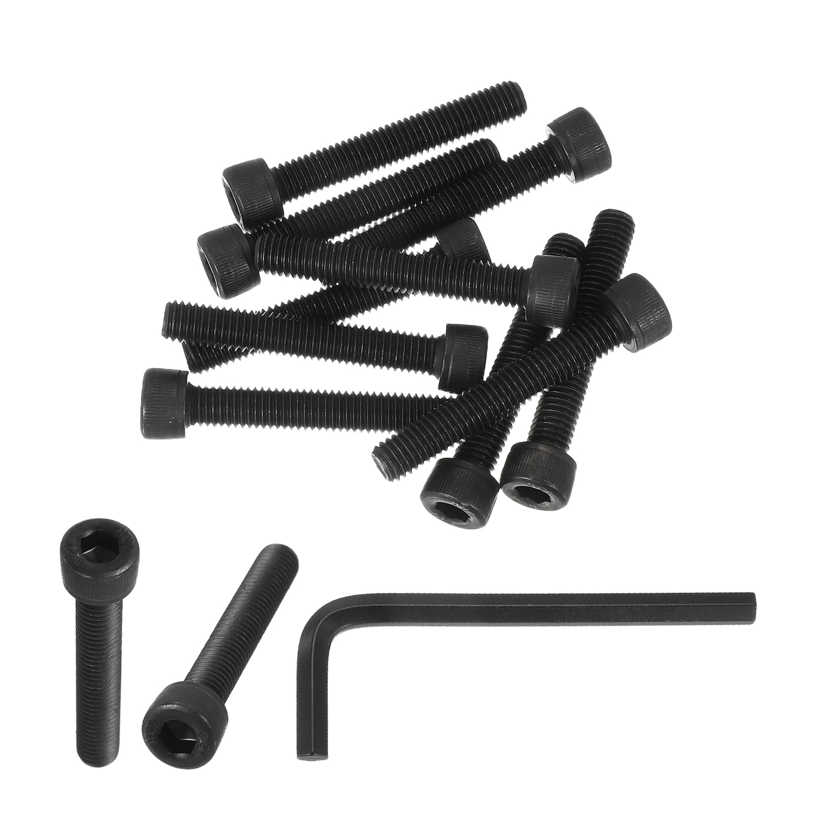 M8 x 50mm Hex Socket Head Screws Cap Bolt, 10 Pack 12.9 Grade Carbon ...