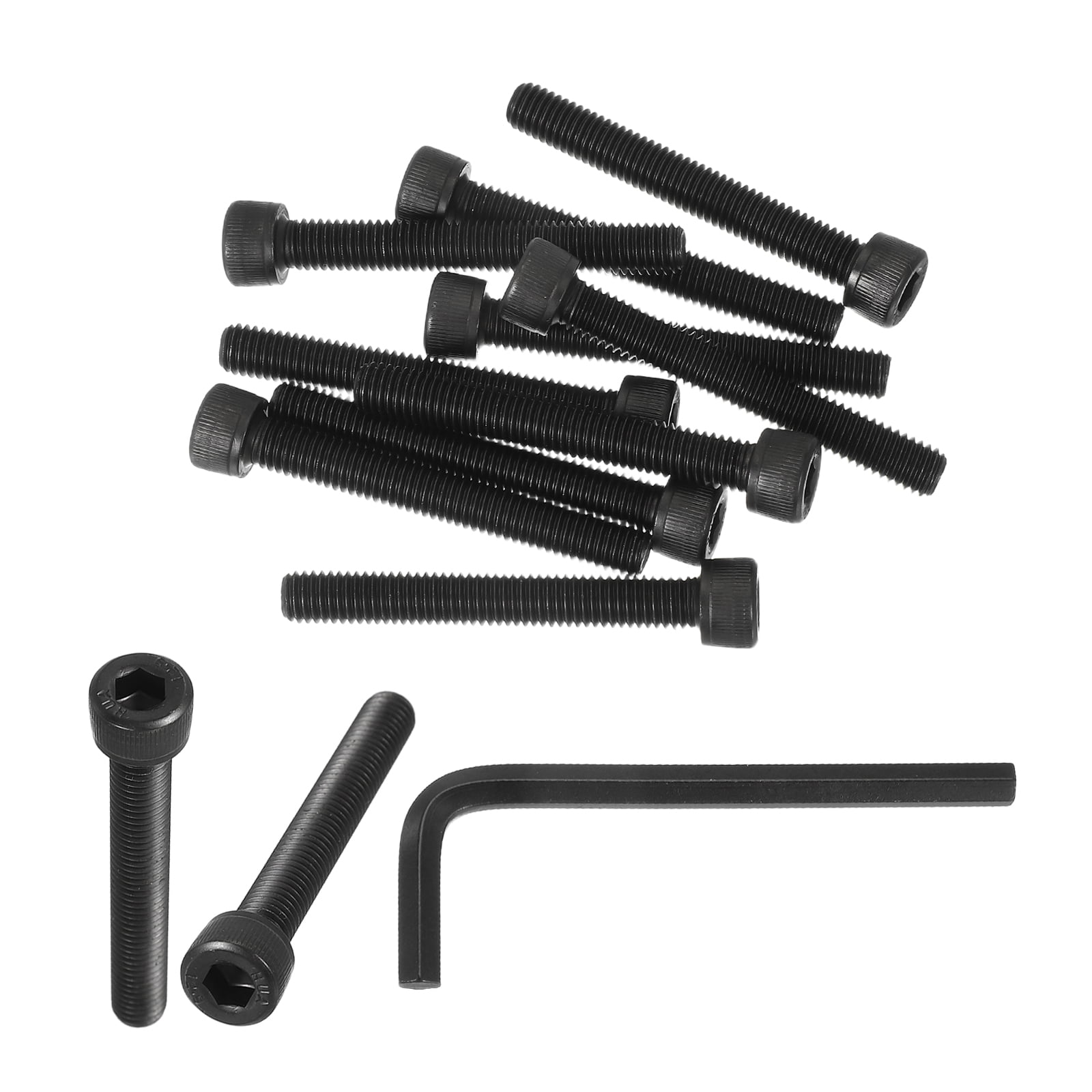 M8 x 60mm Hex Socket Head Screws Cap Bolt, 10 Pack 12.9 Grade Carbon ...