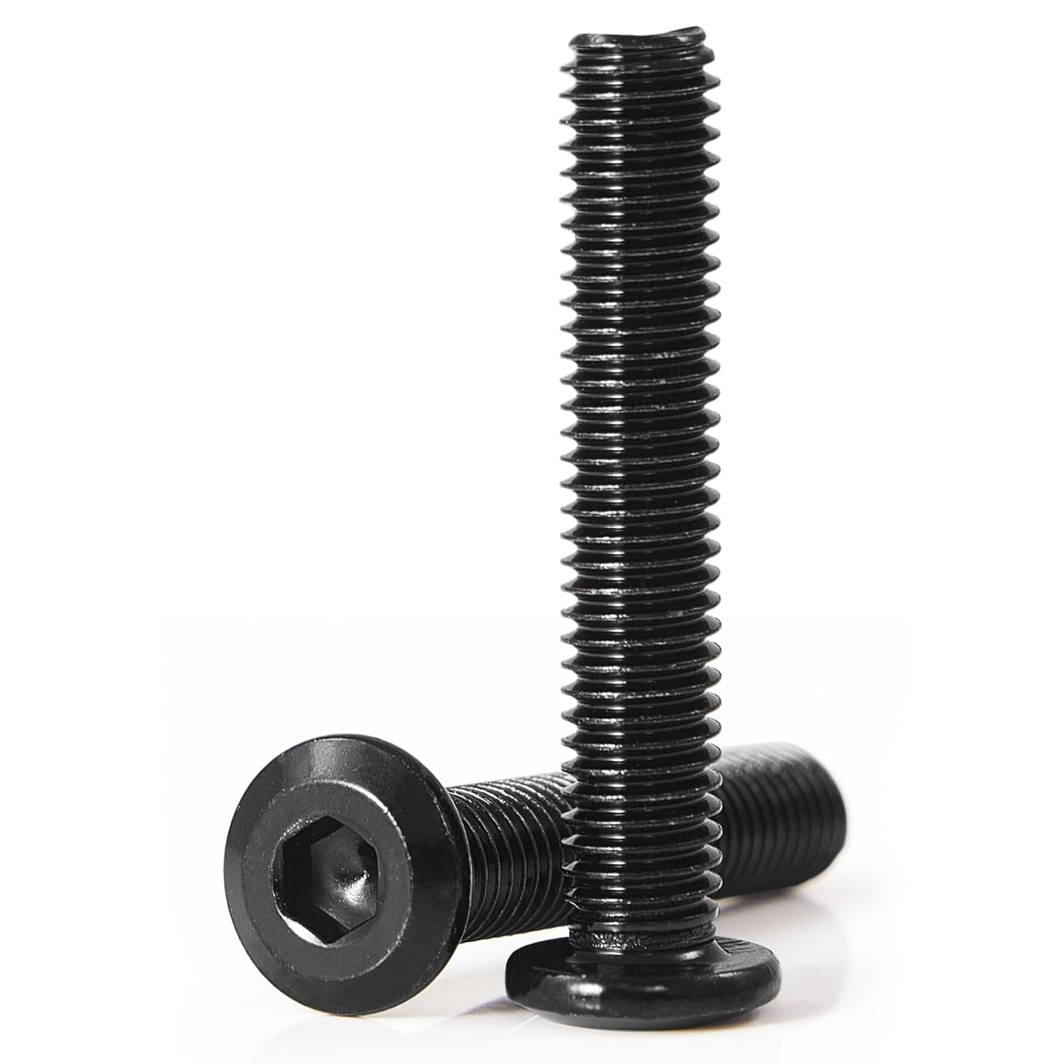 M8 x 90mm 8Pcs Flat Head Hex Socket Cap Screws, 304 Stainless Steel 18 ...