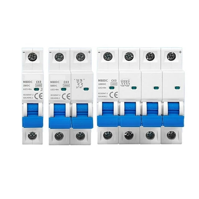 M80DC Solar photovoltaic DC Circuit Breaker photovoltaic DC Micro ...