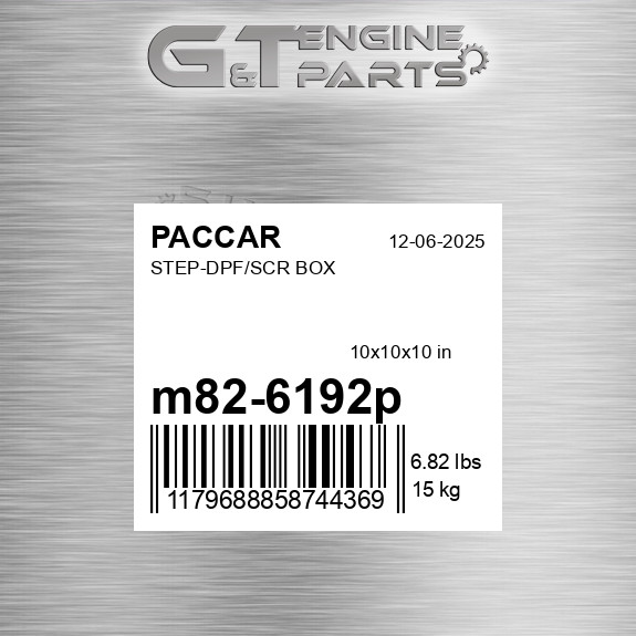 M82-6192P STEP-DPF/SCR BOX fits Paccar (New OEM) - Walmart.com