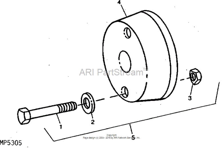 M84064 WEIGHT - WEIGHT, DRIVE WHEEL 30# fits JOHN DEERE (New OEM ...