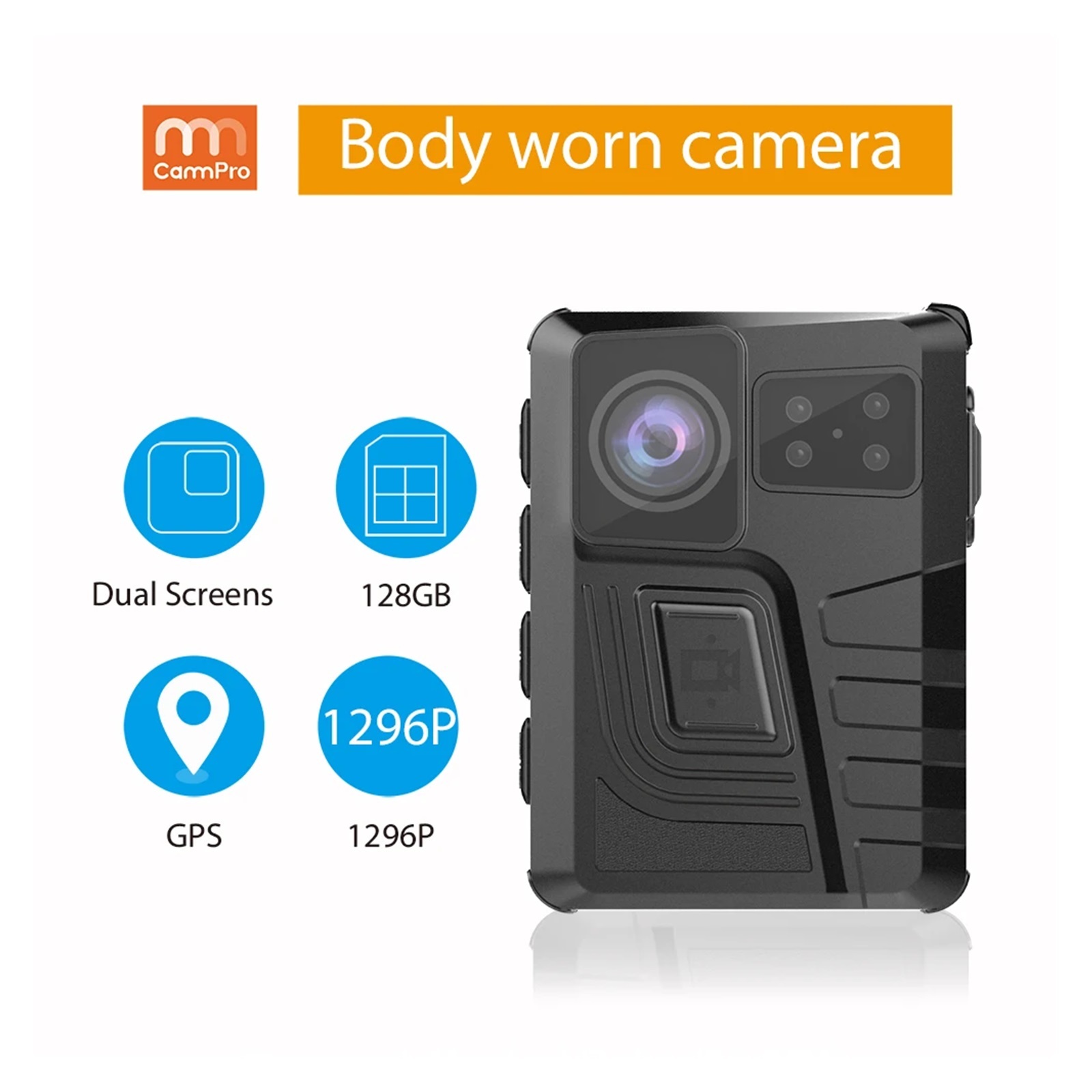 M852 Mini Video Recorder Police Body Camera Two Way Recording Camera ...