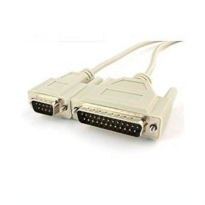 M8520-10925MM - AT MODEM CABLE DB9M/25M 10FT - Walmart.com