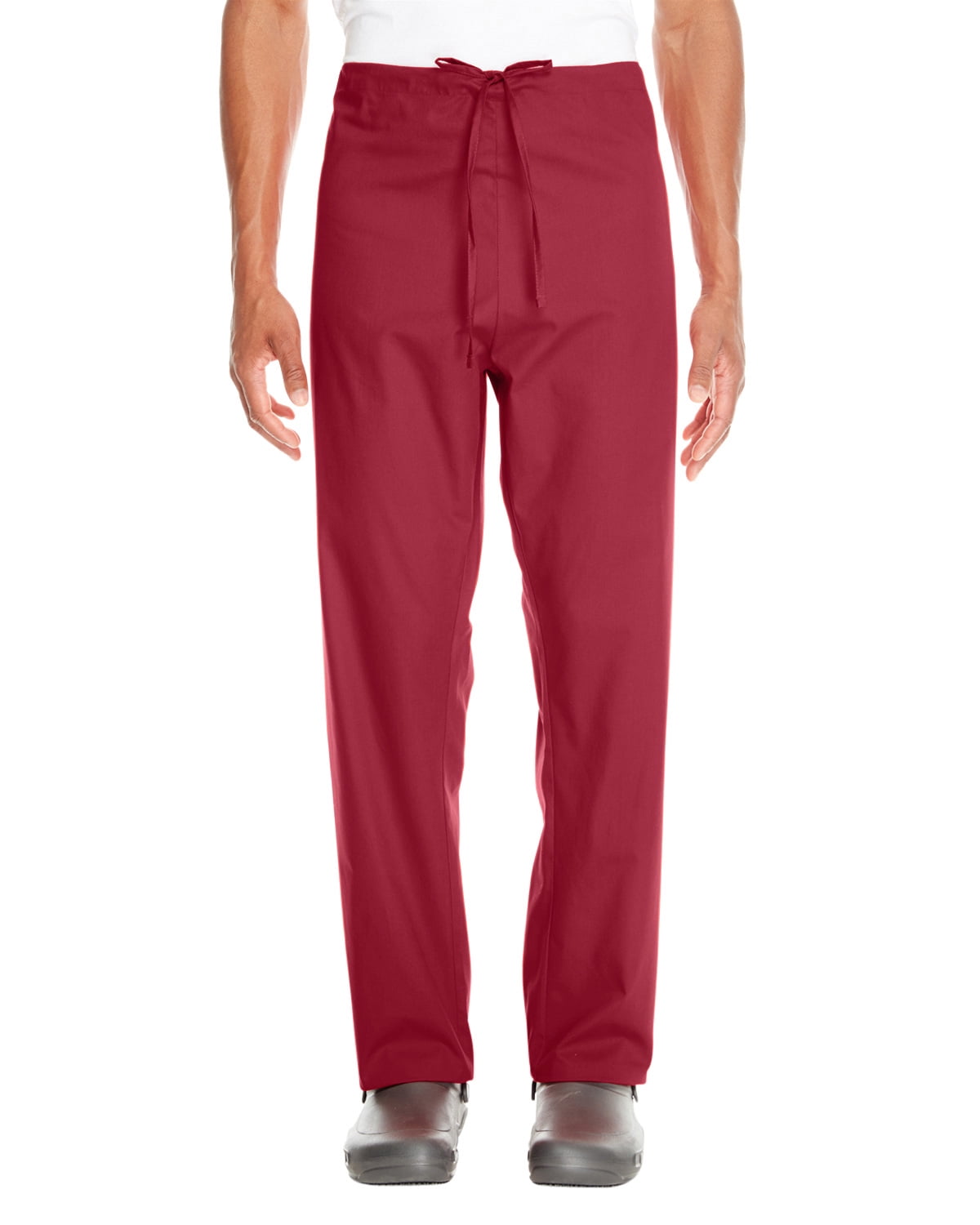 M898 Harriton Mens Restore Scrub Bottom Wine L - Walmart.com