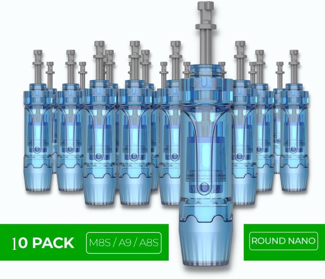 M8S Replacement Cartridges - (10 Pack) - Nano Pins Bayonet Slot ...