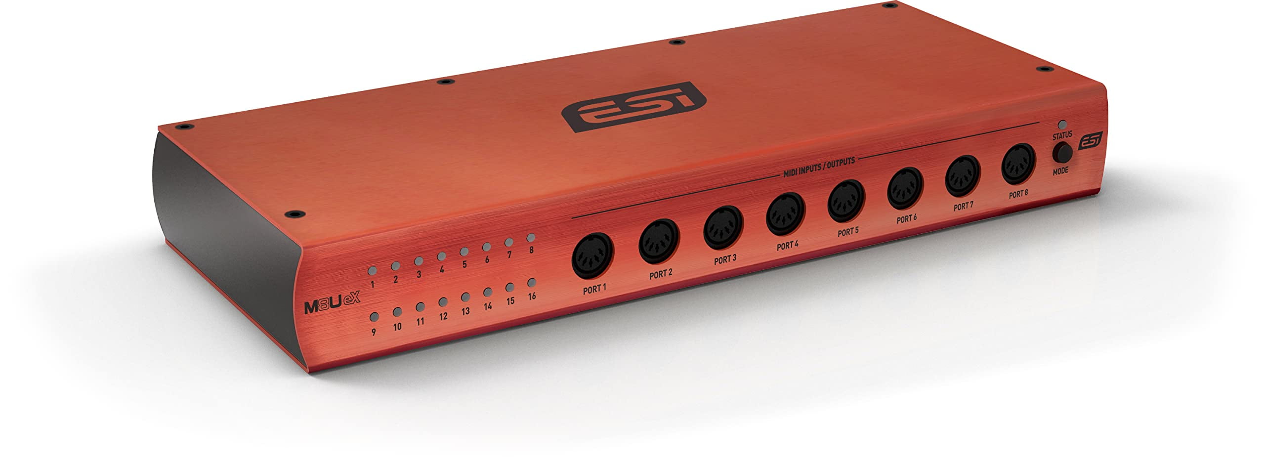 M8U eX 16-Port USB 3.0 MIDI Interface, Class Compliant Plug Play ...
