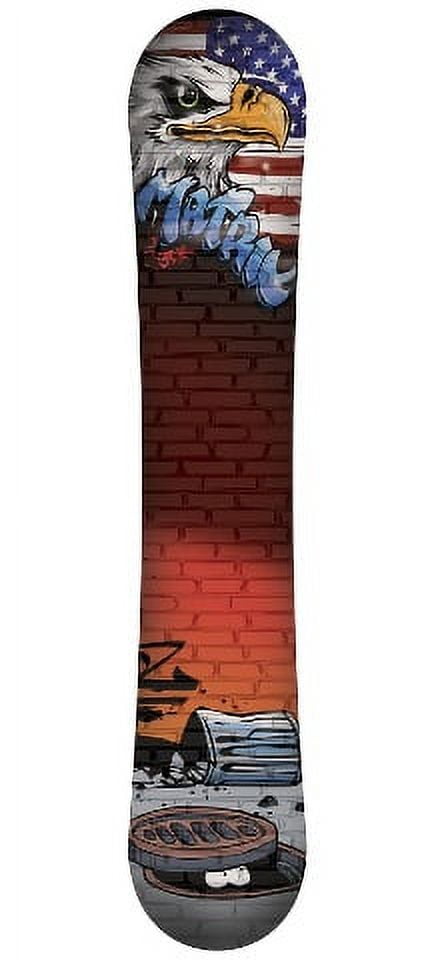 M8trix Adult Men's Graffiti All-Mountain Freestyle Riding Snowboard ...
