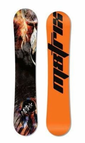 M8trix Youth/Junior All-Mountain Freestyle, Softer Flex Snowboard ...