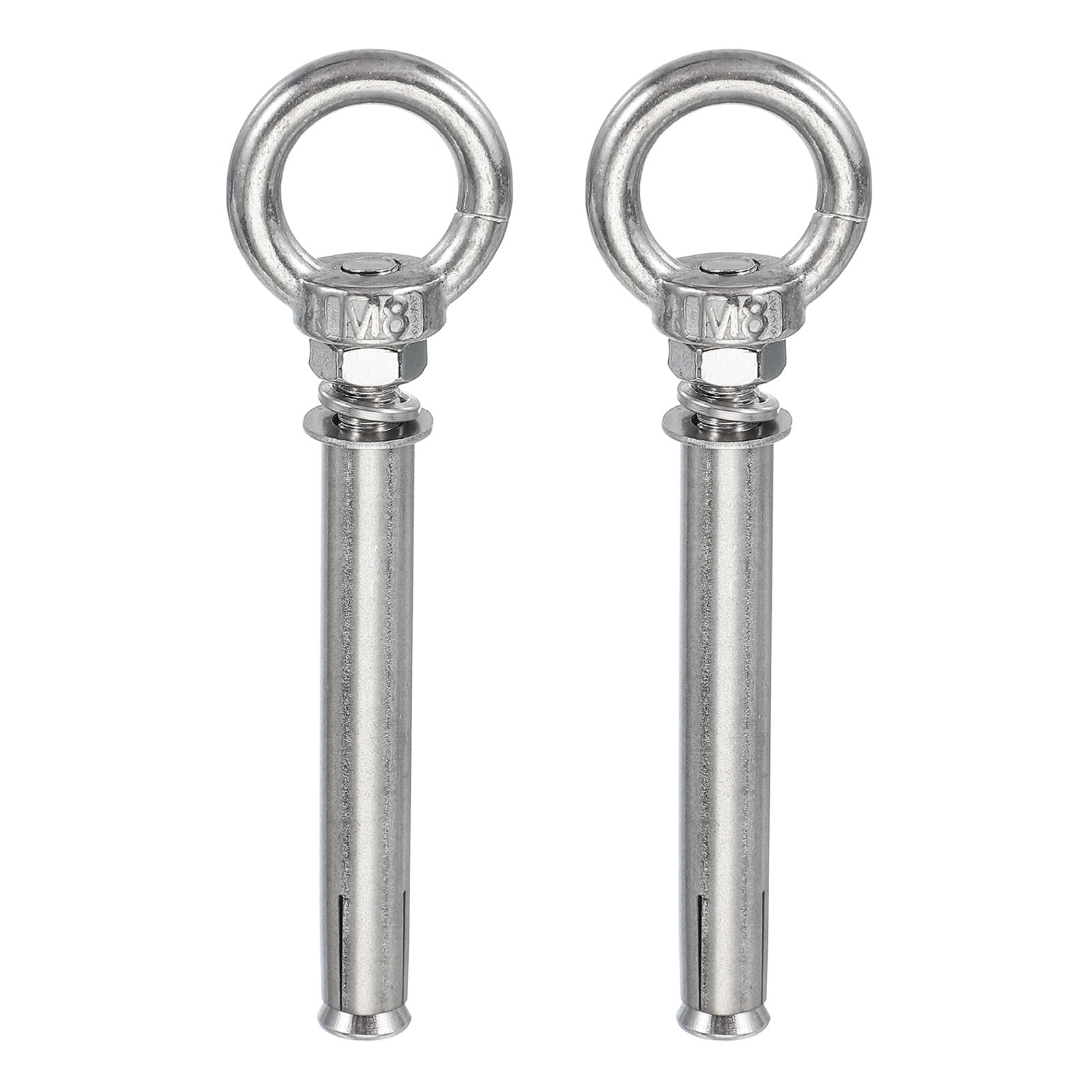 Uxcell Concrete Eye Bolt, Expansion Lifting Bolts Fastener Eye Ring ...