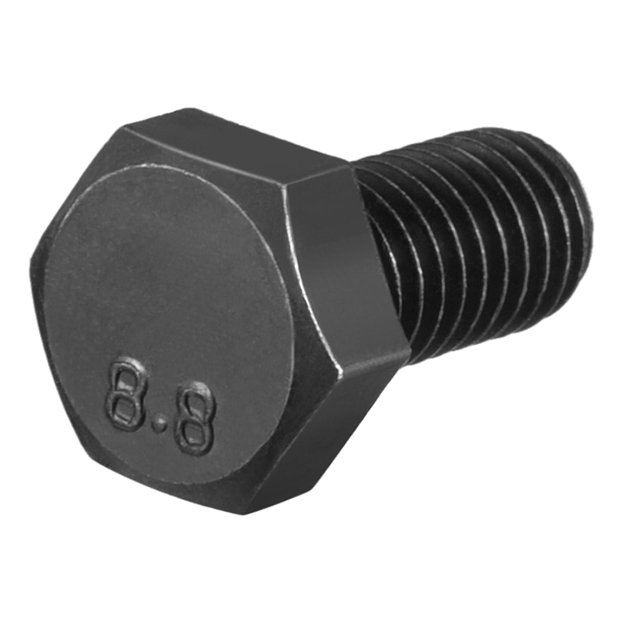 M8x16mm Hex Bolts Grade 8.8 Carbon Steel Black 40 Pack - Walmart.com