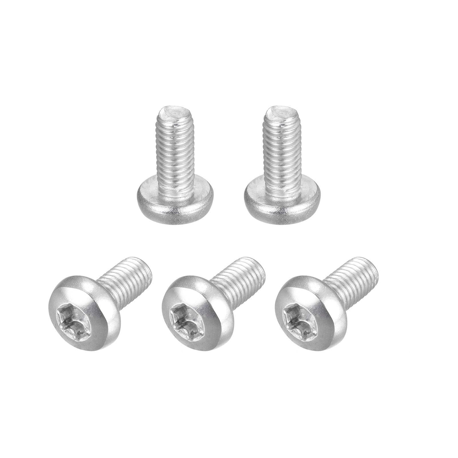 M8x18mm Torx Security Machine Screws, 5 Pack 316 Stainless Steel Pan ...