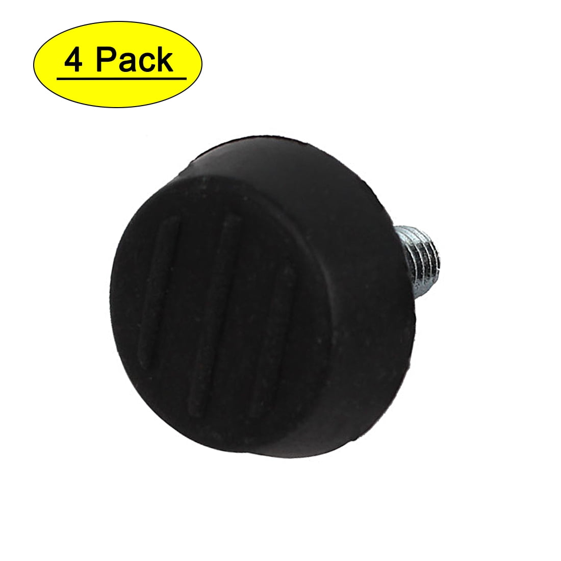 M8x20mm Screw Mount Plastic Base Furniture Glide Adjustable Leveling ...