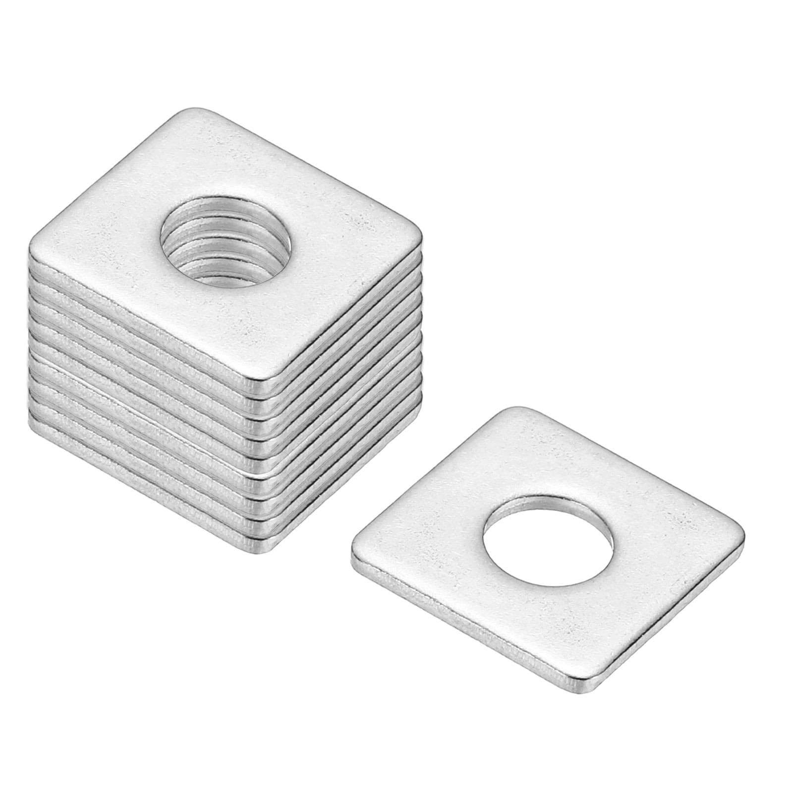 M8x20x2mm Square Washers, 24pcs Square Plate Washers Square Strut ...