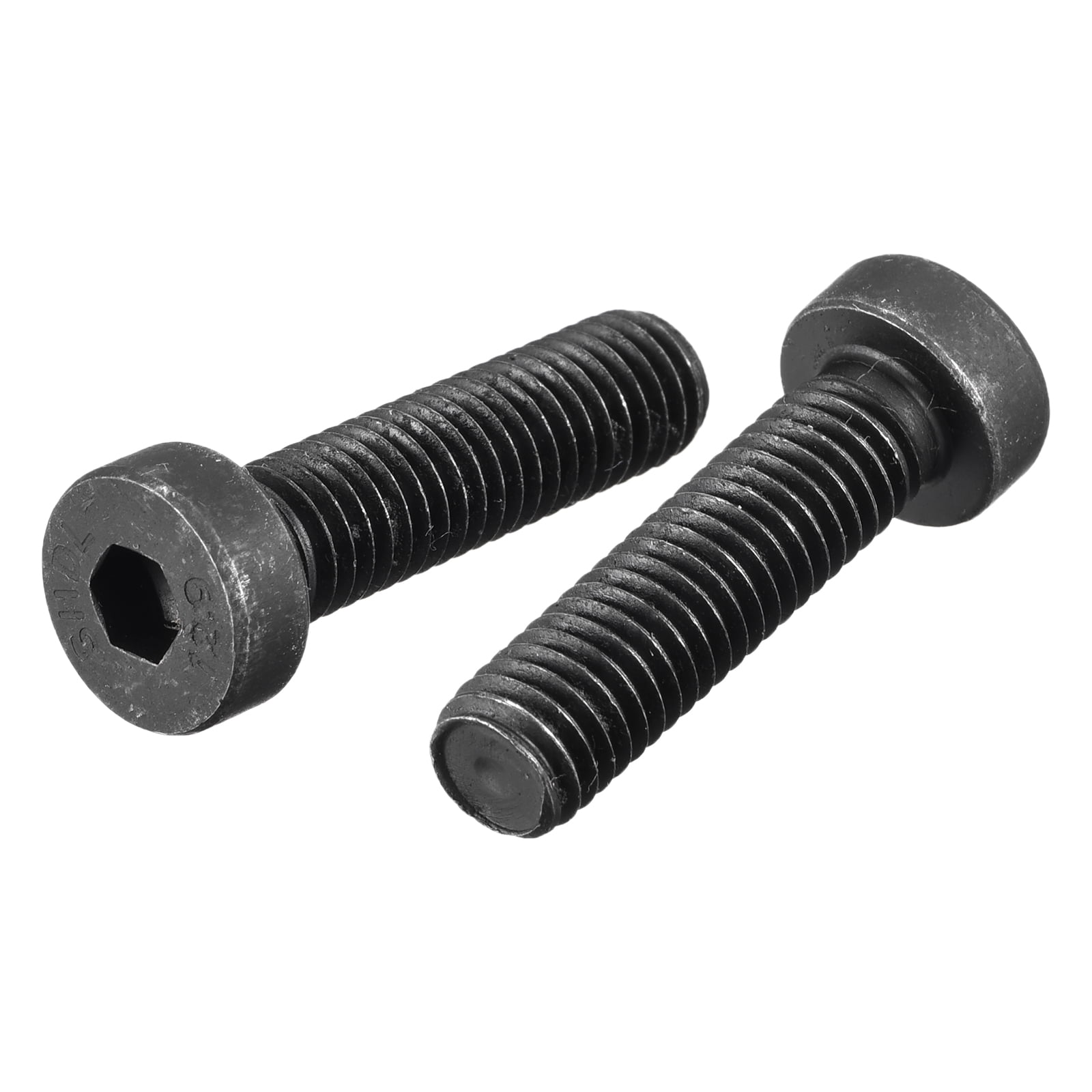 M8x30mm Hex Socket Thin Head Cap Screw Bolts 12.9 Grade Carbon Steel 20 ...