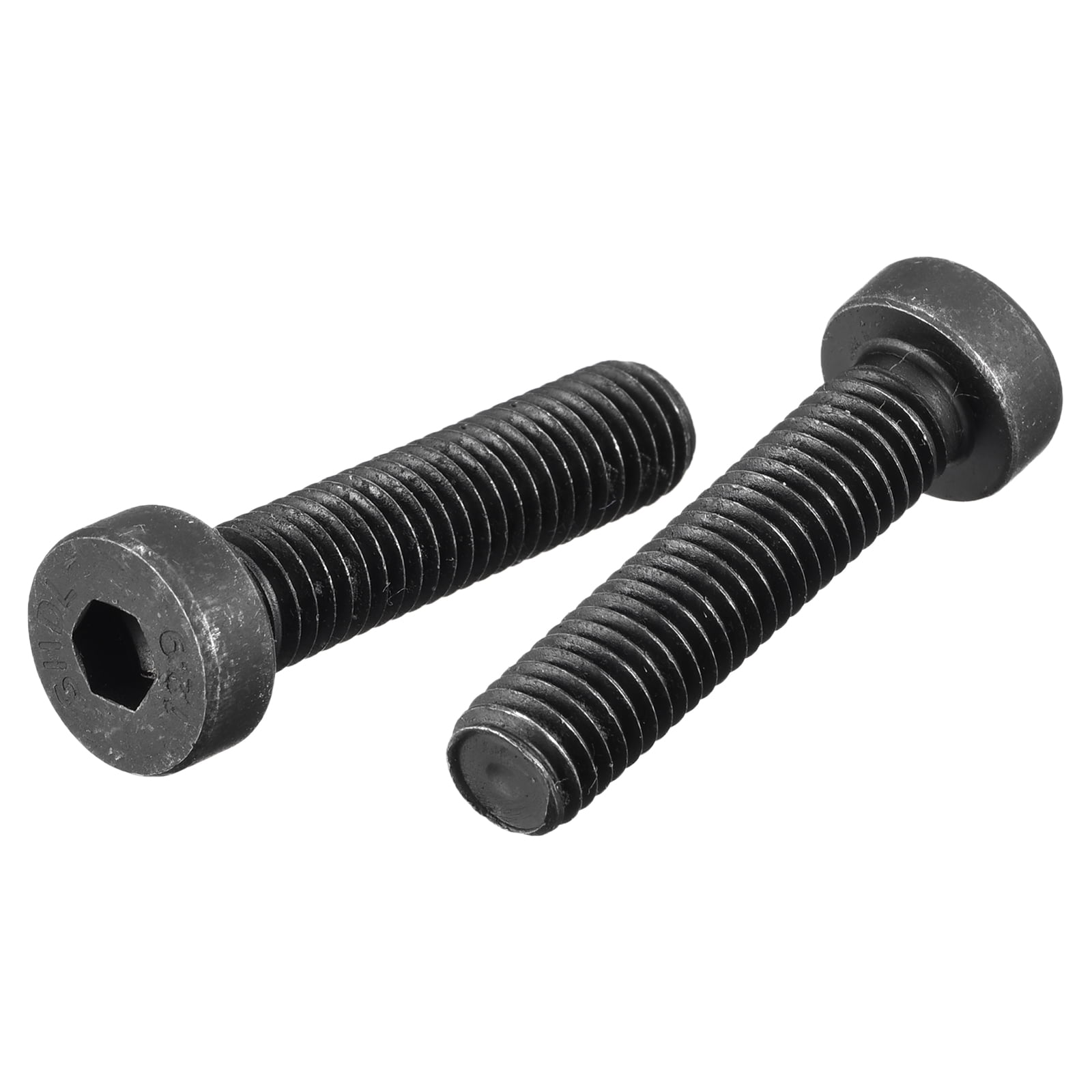 M8x35mm Hex Socket Thin Head Cap Screw Bolts 12.9 Grade Carbon Steel 10 ...