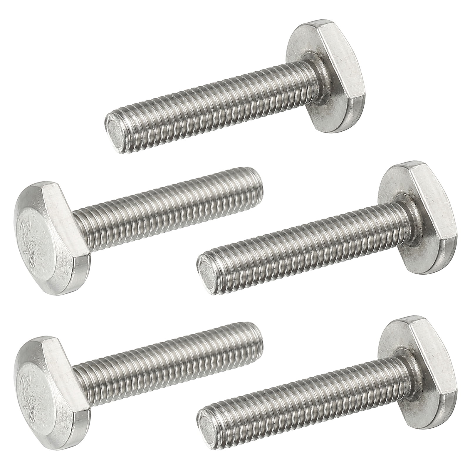 M8x40mm T Slot Bolts 304 Stainless Steel Drop-in Bolt T Shape Stud ...