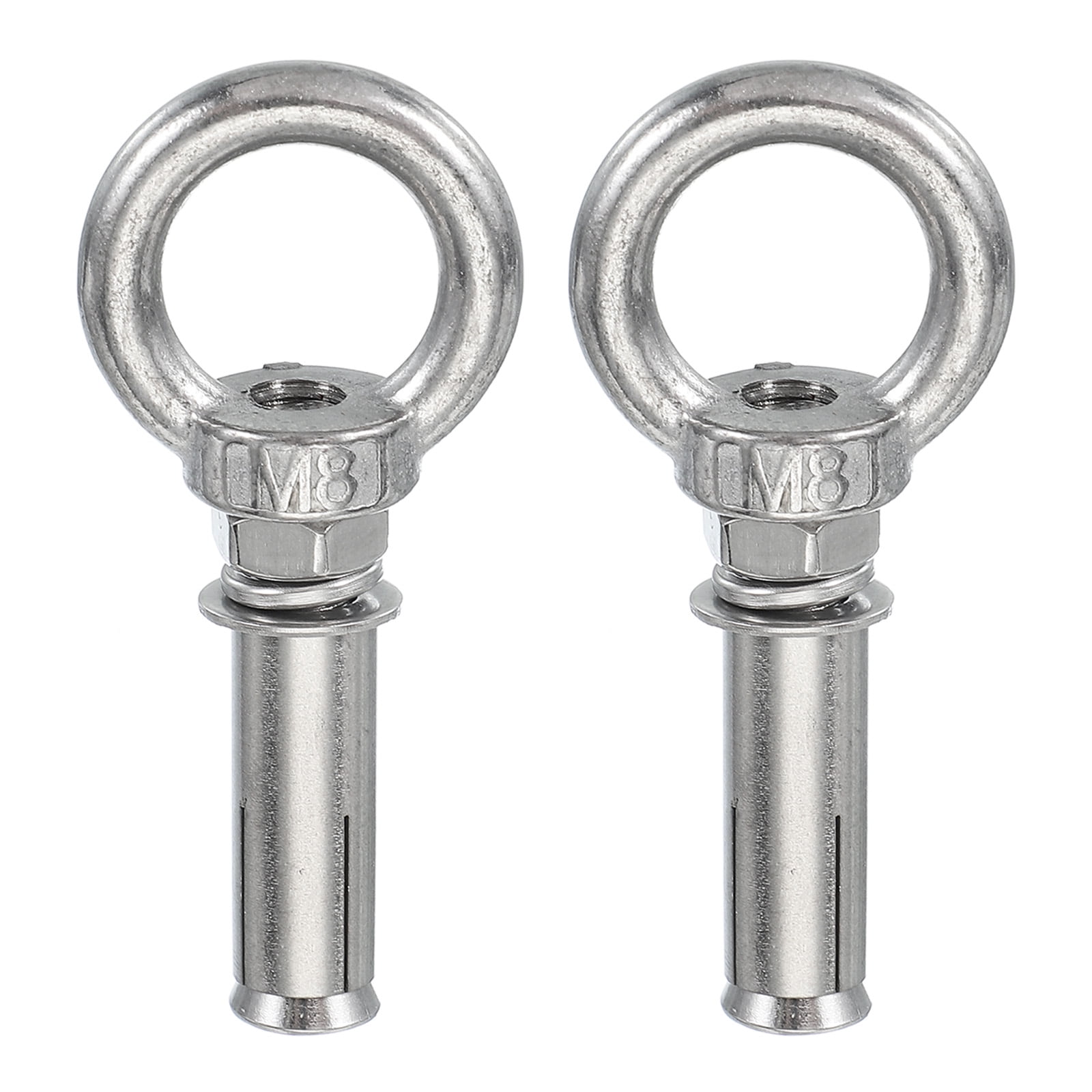 Uxcell Concrete Eye Bolt, Expansion Lifting Bolts Fastener Eye Ring ...