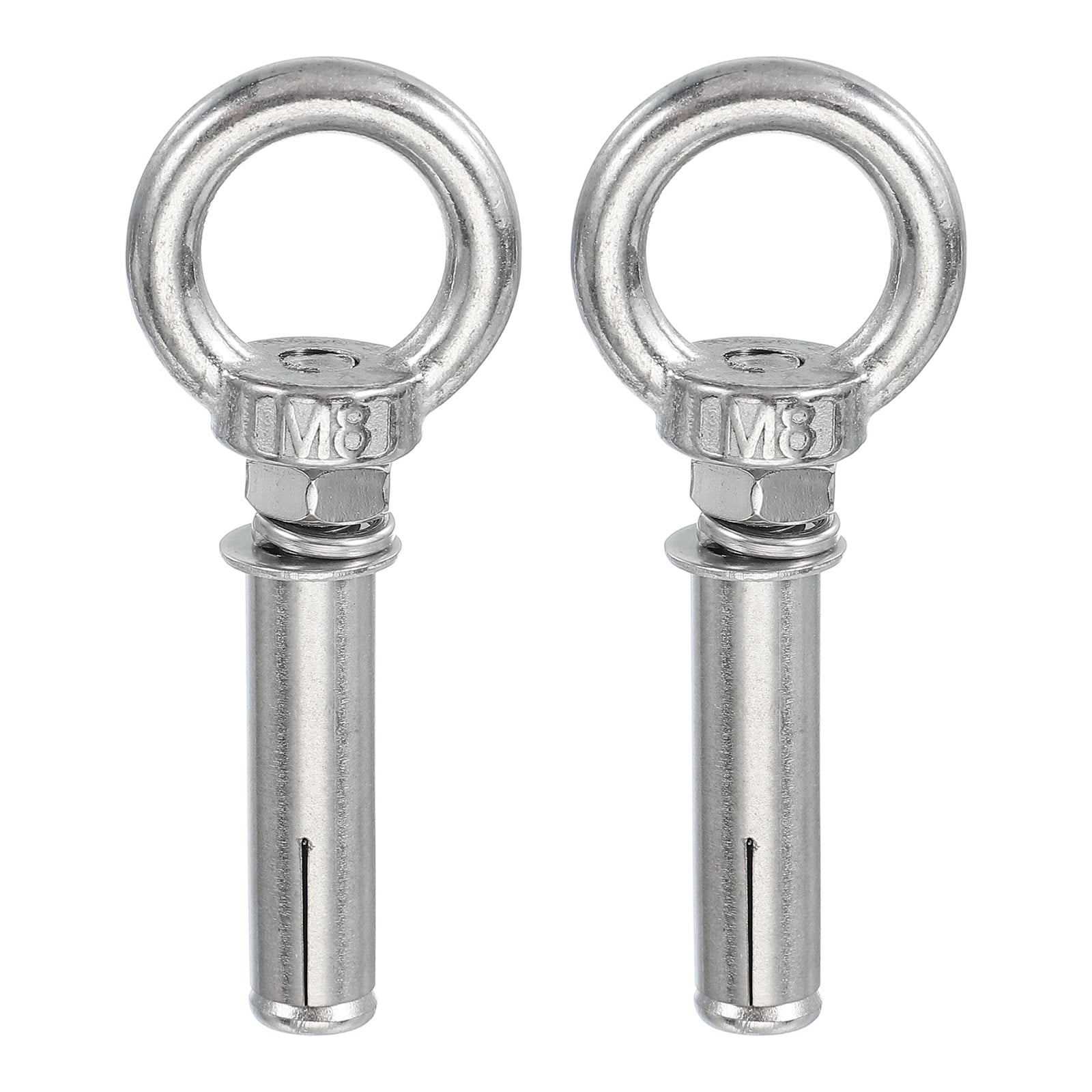 Uxcell Concrete Eye Bolt, Expansion Lifting Bolts Fastener Eye Ring ...